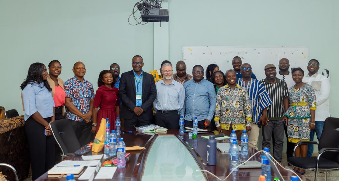 Prof. Gordon Morris Undertakes Working Visit to AAKTP Project Team in ...