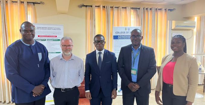 Prof. Gordon Morris Undertakes Working Visit to AAKTP Project Team in ...